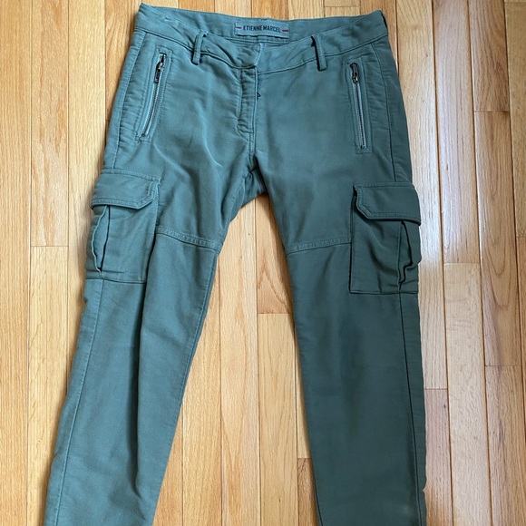 Etienne Marcel | Pants & Jumpsuits | Etienne Marcel Utility Cargo Y2k Pants In Olive Green Like ...